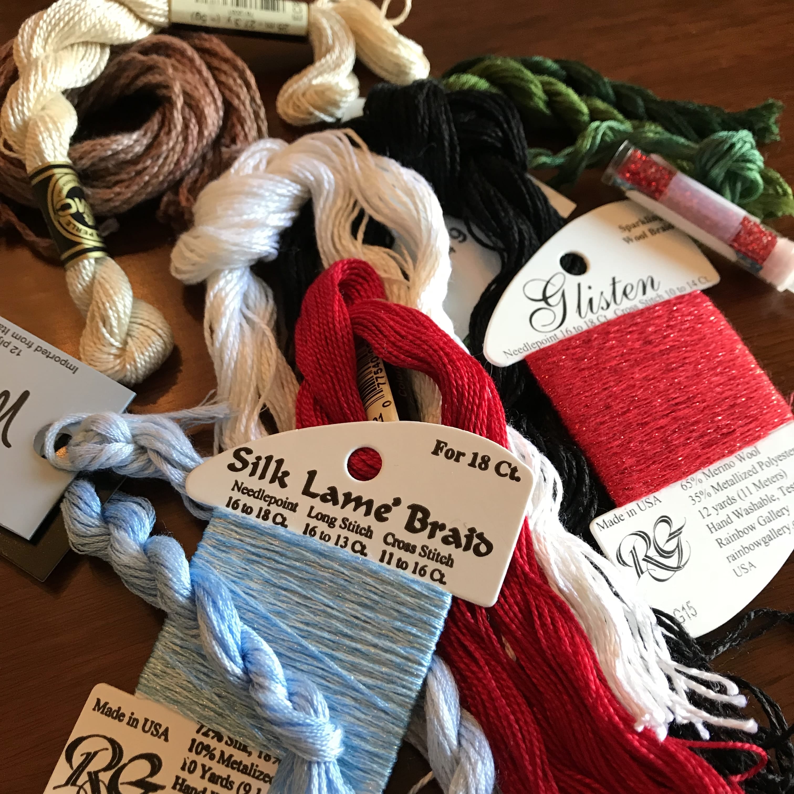 Combining Threads with Stitch Options - Serendipity Needleworks