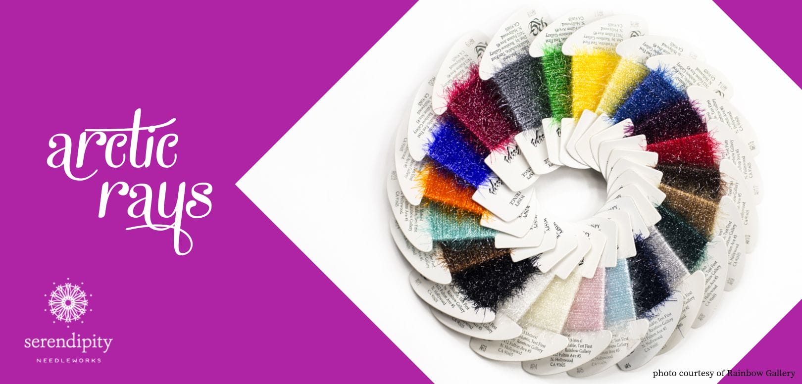 Using Arctic Rays On Your Needlepoint Projects - Serendipity Needleworks
