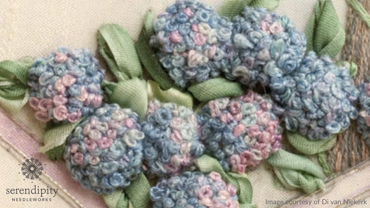 Using Stumpwork in Needlepoint - Serendipity Needleworks